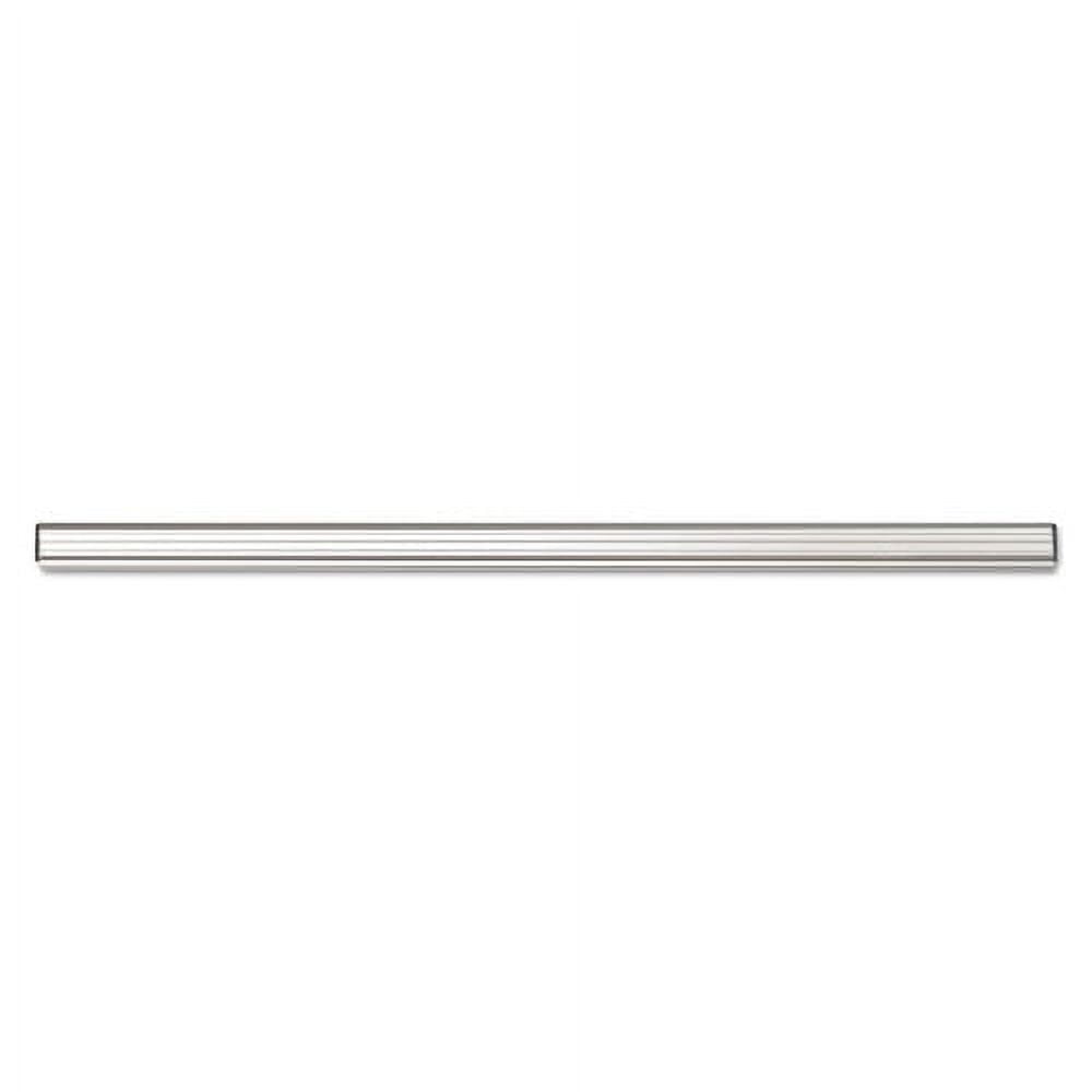 Advantus Grip-A-Strip Display Rail, 48 x 1.5, Aluminum Finish, Each ...