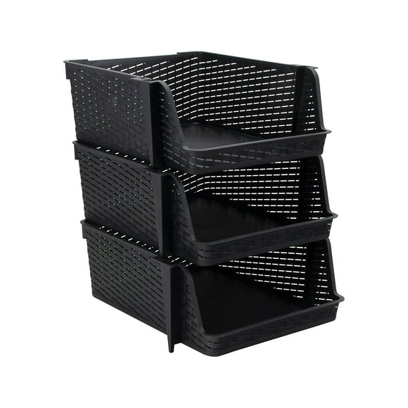Stacking Bins Open Front