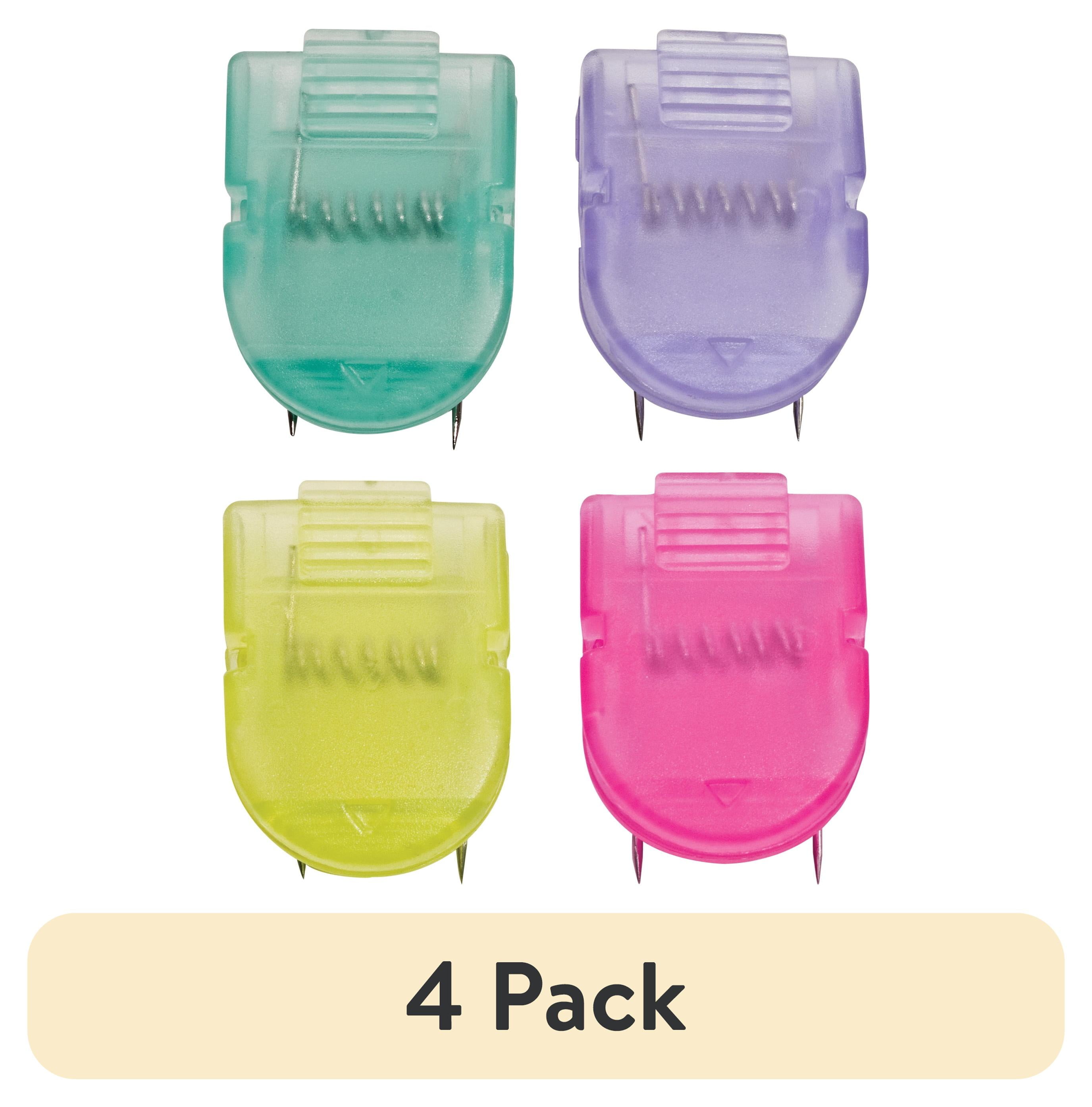 (4 pack) Advantus Panel Binder Clips, Assorted Colors, 50 Count Pack ...