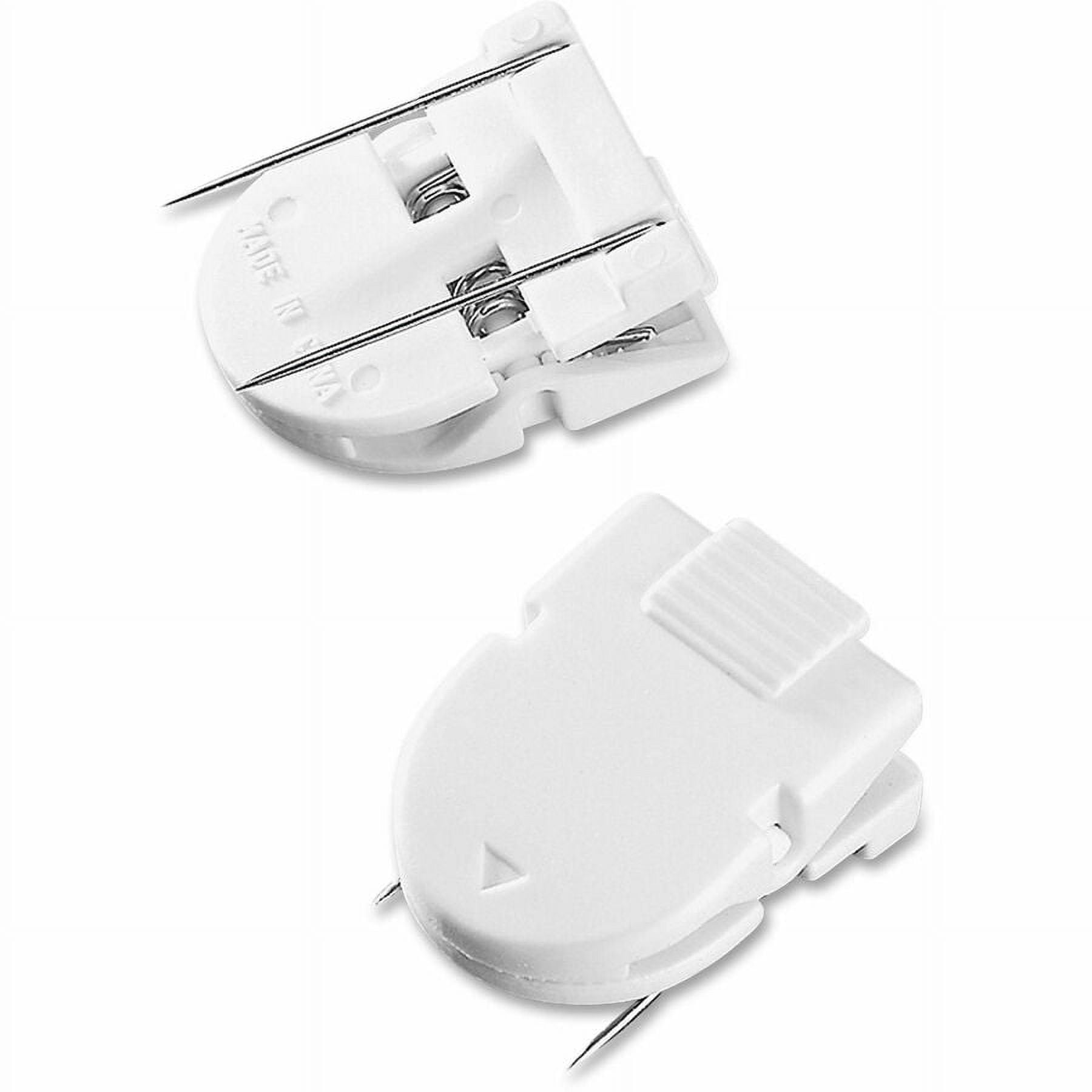 Advantus Panel Wall Clips for Fabric Panels, Standard Size, White, 20 ...
