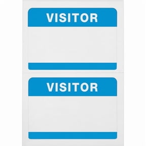 Visitor Badge