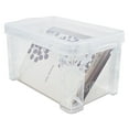 Advantus Super Stacker Storage Boxes, Hold 400 3 x 5 Cards, Plastic ...