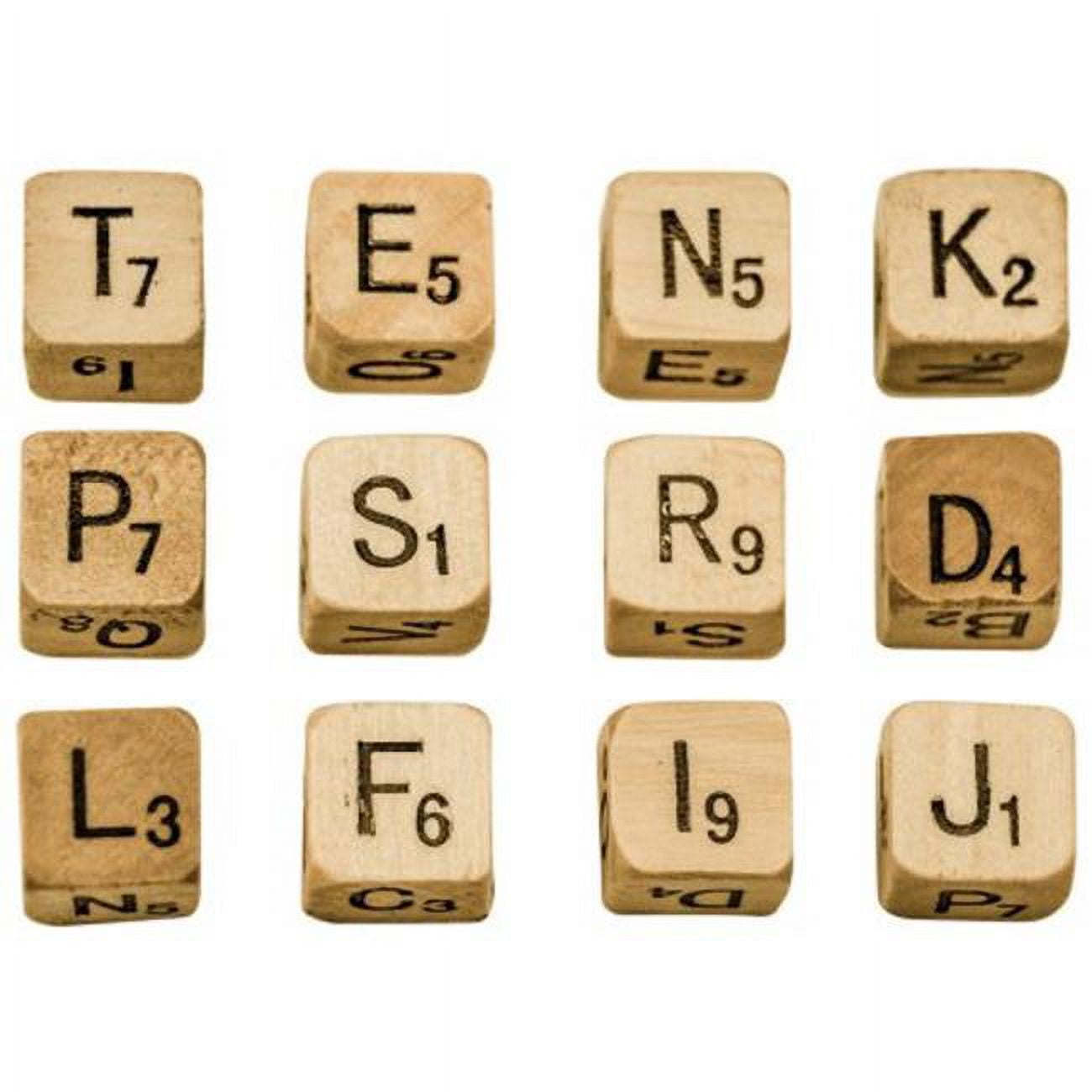 Advantus TH93293 Idea-Ology Wooden, Alpha Dice - Walmart.com