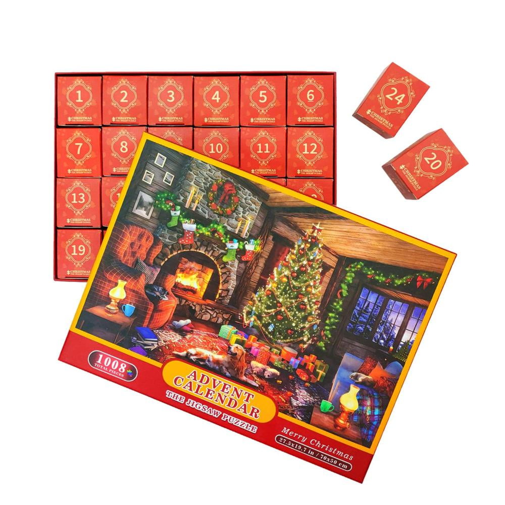 Advent Calendar 2023 | 1008 Pieces Jigsaw Puzzle for Adult Kids | 24 ...