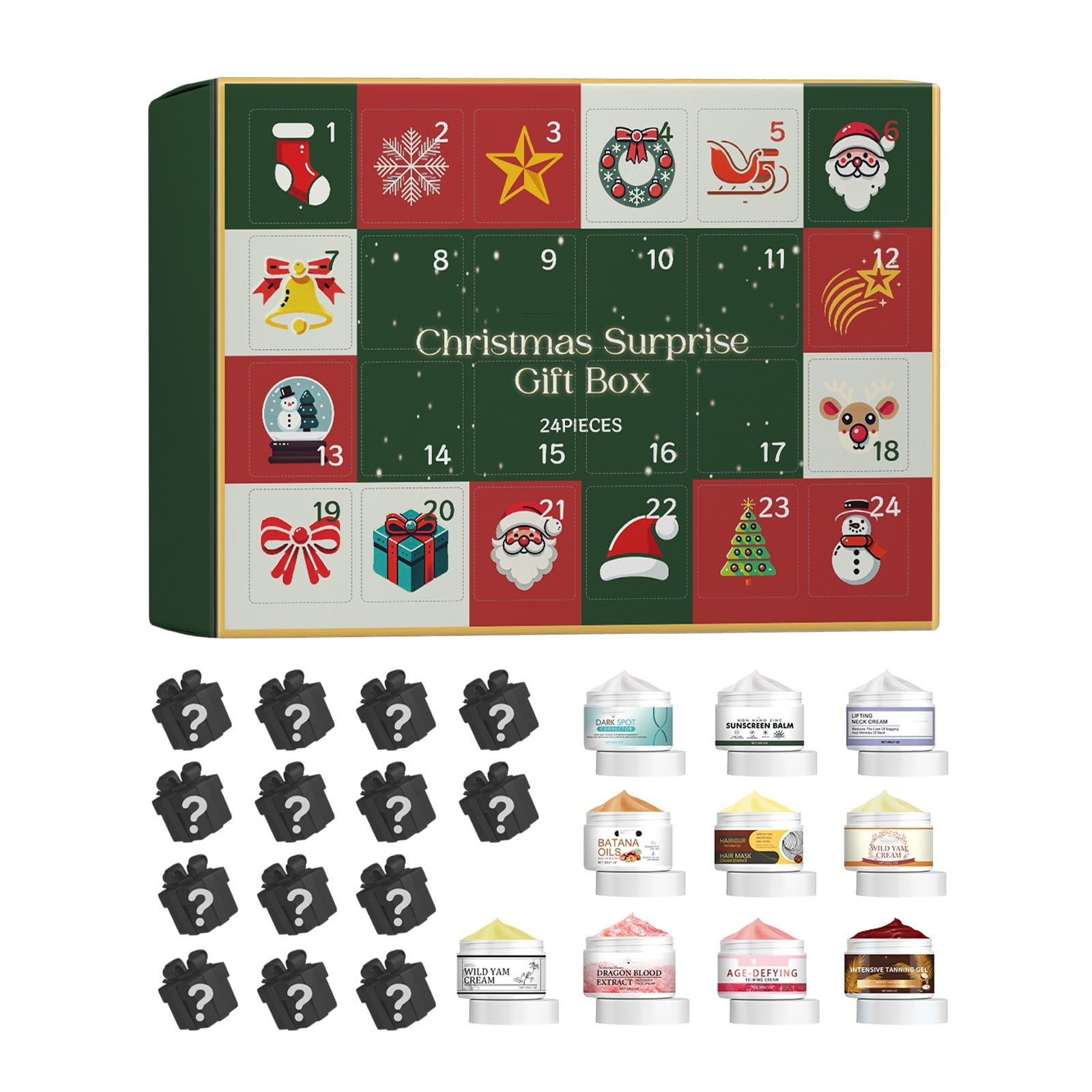 Advent Calendar 2023 24 Pampering Moments Christmas Calendar With A ...