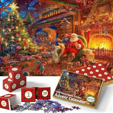 Herrnalise Christmas Countdown Calendar 2022,24 DaysReusable Advent ...