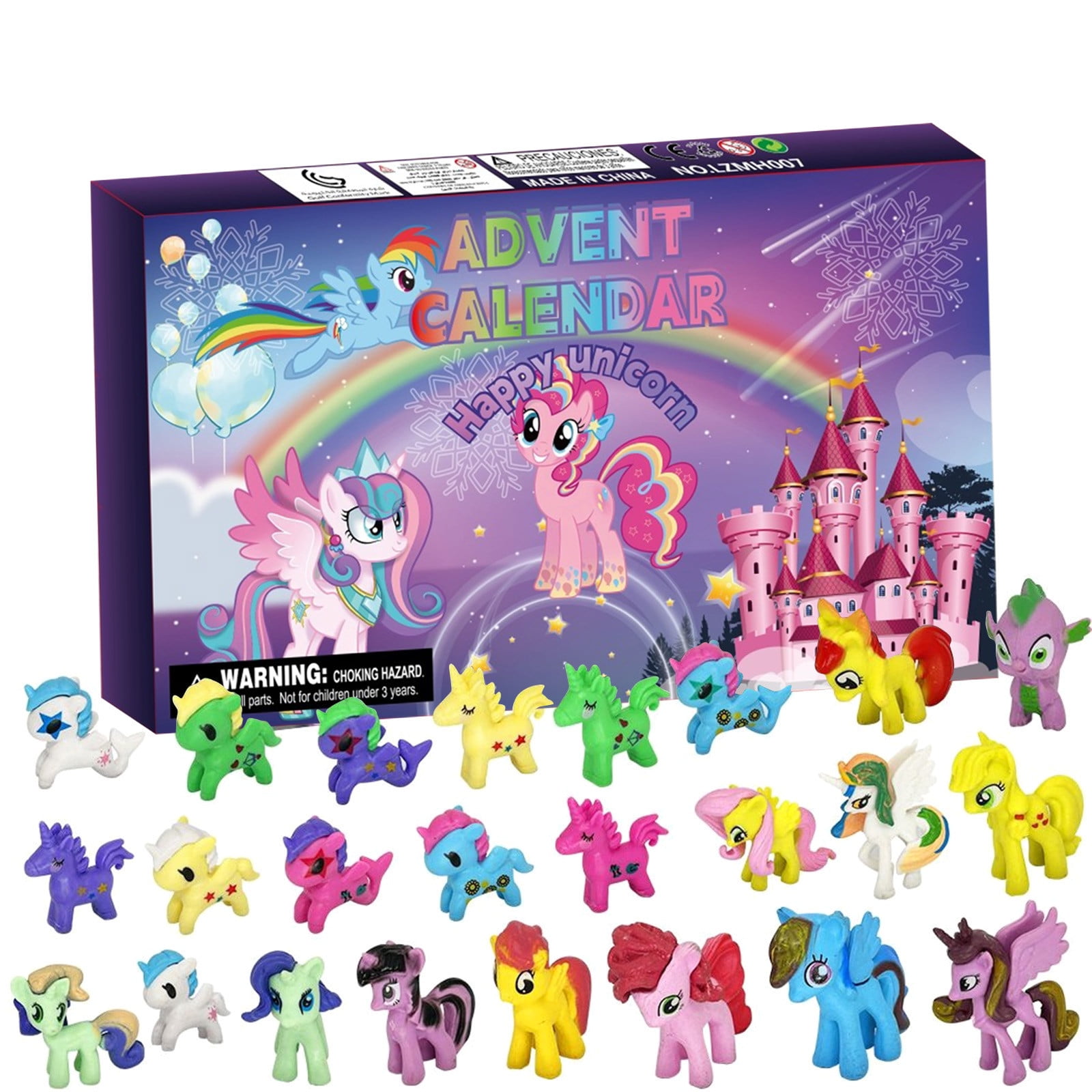 Advent Calendar 2024,Advent Calendars,Polly Pony - Toy sets for Kids,24 ...