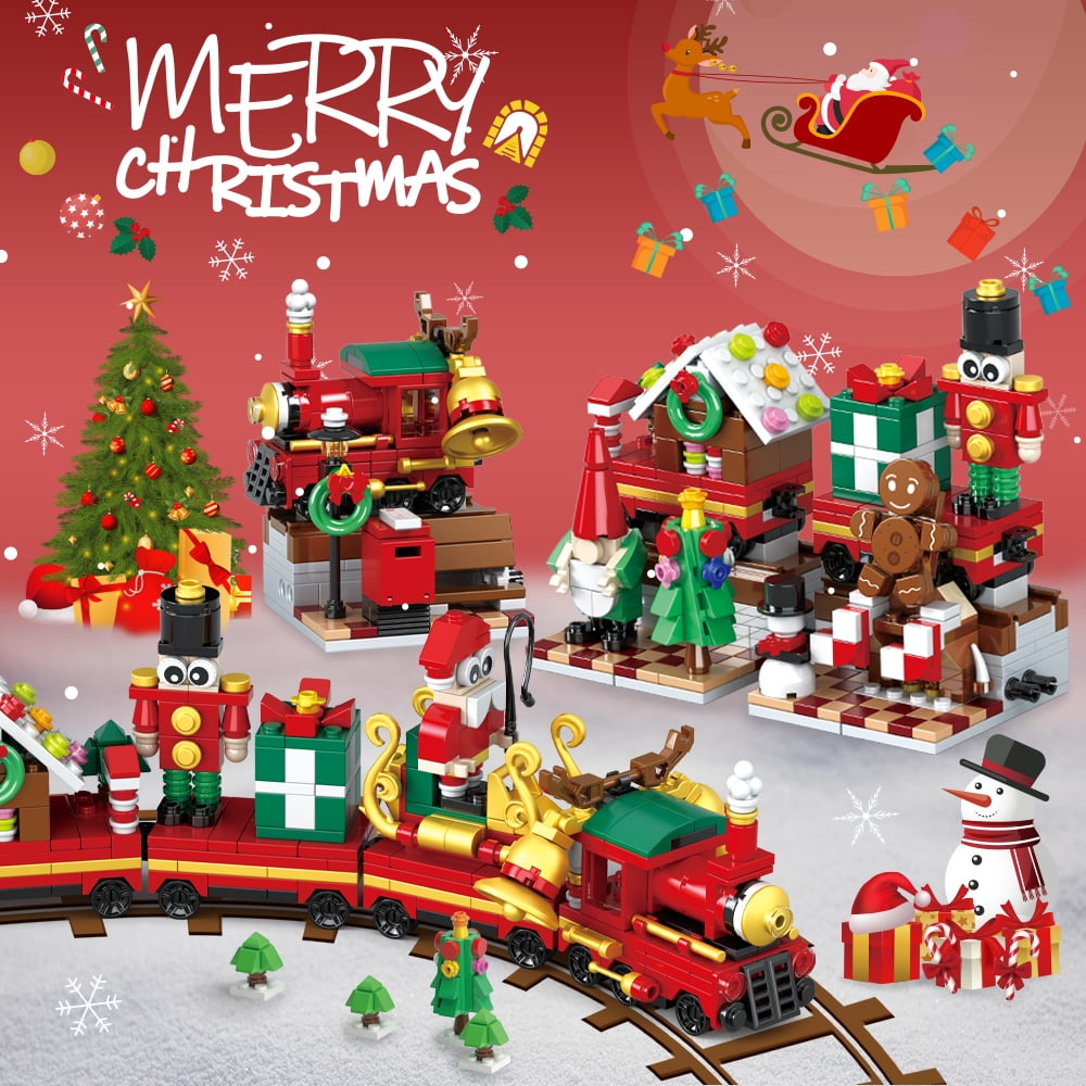 Advent Calendar 2024 Building Blocks Set,24 Boxes Countdown Street Mini ...