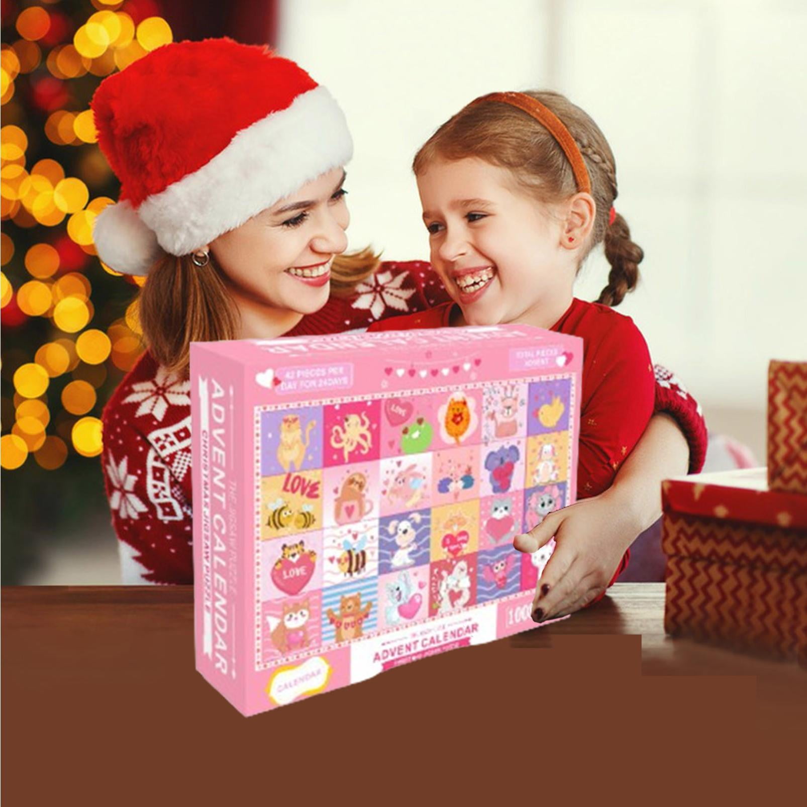 Advent Calendar 2024 Puzzles for Adults 1000 Pieces Valentine's Day ...