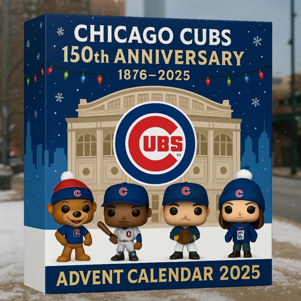 Advent Calendar 2025,Chicago Baseball 150th Anniversary Christmas ...