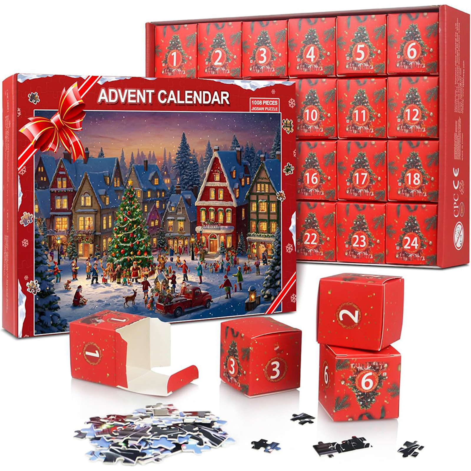 Advent Calendar 2025, Christmas Xmas Surprise Gift Box Multi-purpose ...