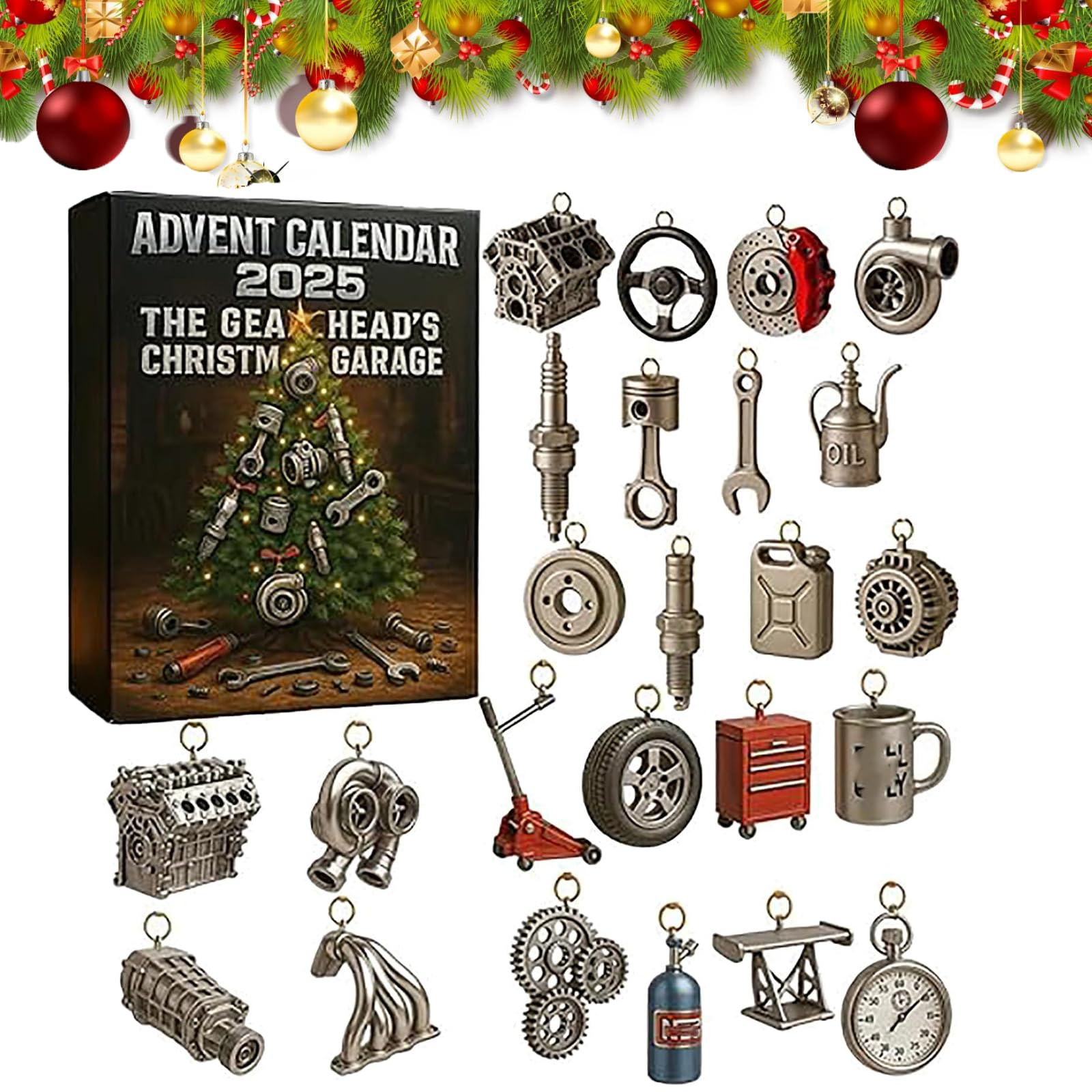 Advent Calendar 2025: the Gearhead’s Christmas Garage, 24 Days Advent ...