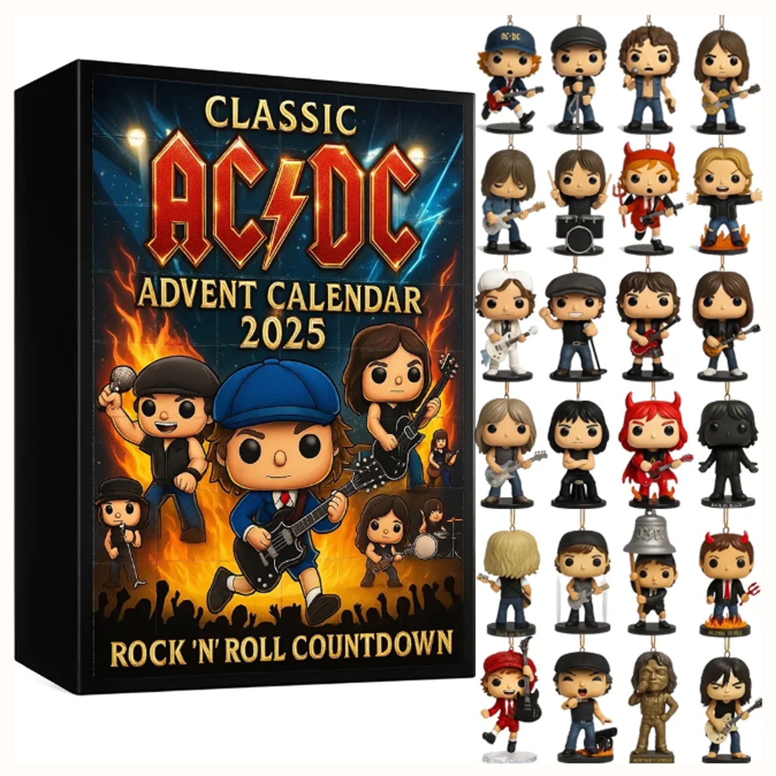 Advent Calendar 2025, Ozzy Osbourne Countdown Advent Calendar, 24 Days ...
