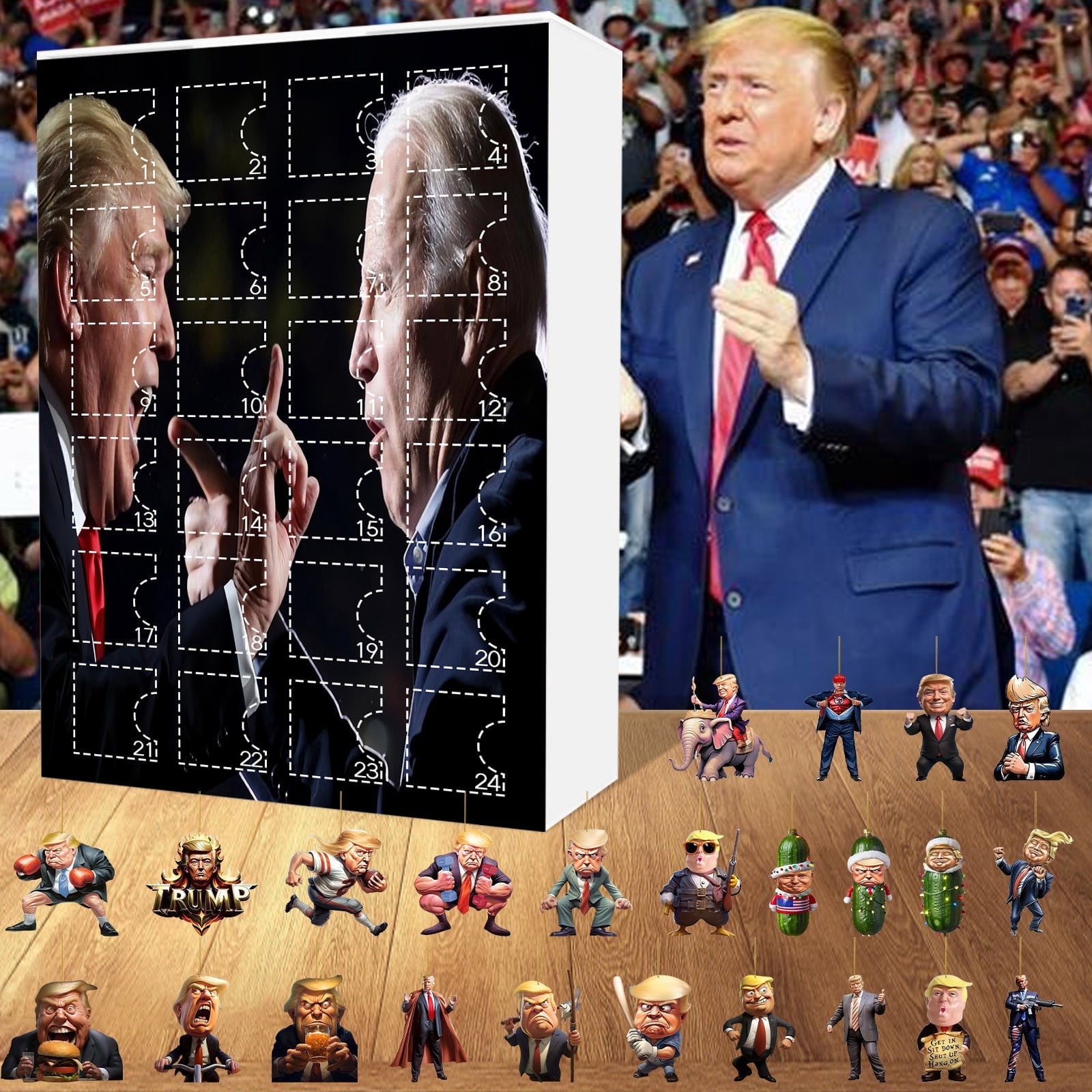 Advent Calendar Advent Calendar 2036 Donald Countdown 24-Day Christmas ...