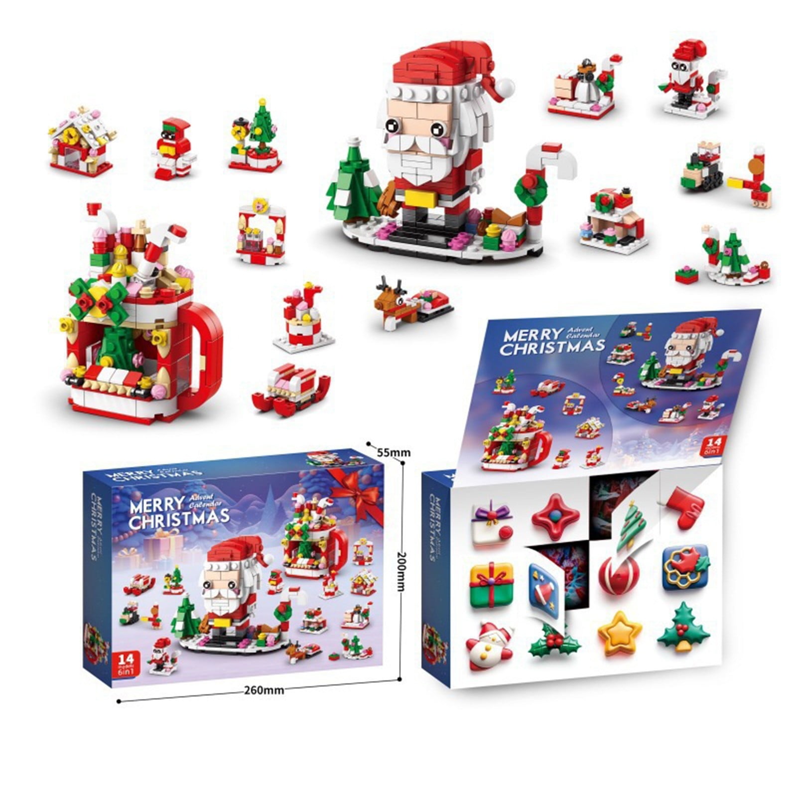 Advent Calendar Building Blocks 2025 Advent Calendar for kids Teen 24 ...