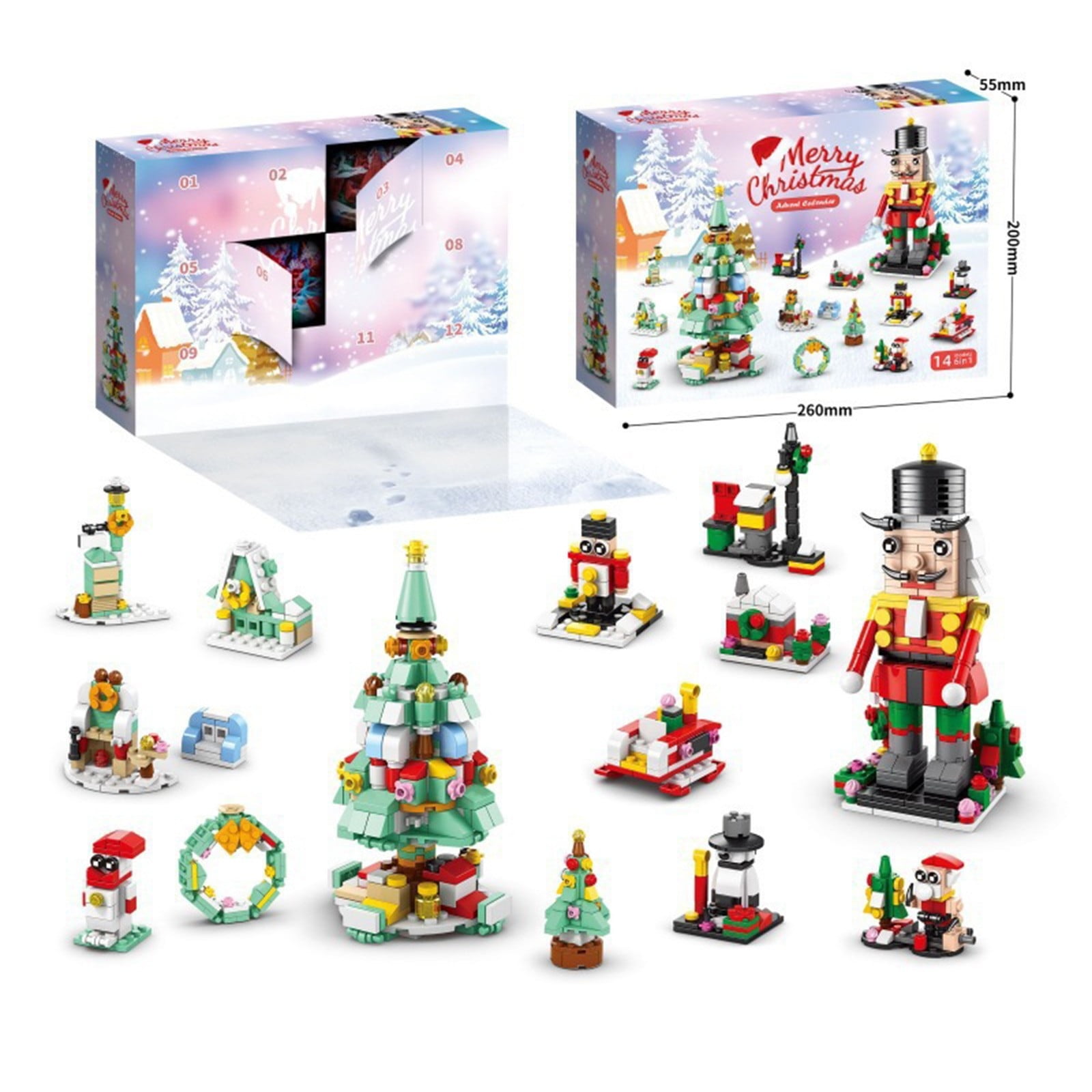 Advent Calendar Building Blocks 2025 Advent Calendar for kids Teen 24 ...