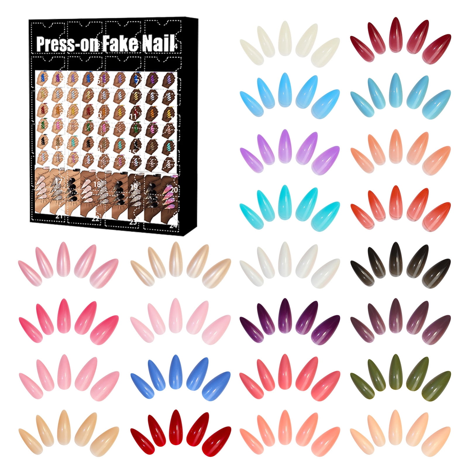 Advent Calendar Christmas New Nail Advent Calendar For Nail Modelling ...