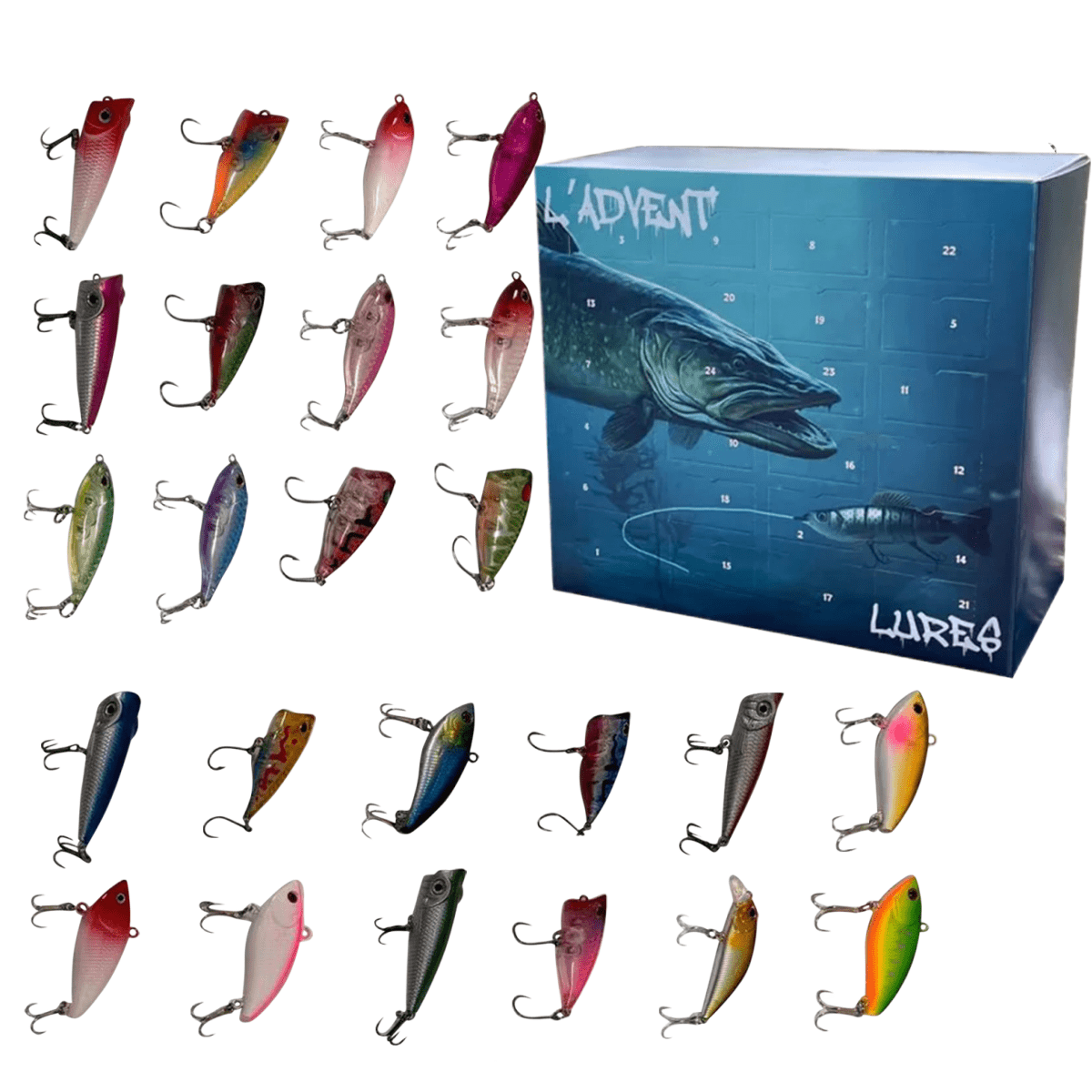 Advent Calendar Fishing 2024,Bass Fishing Advent Calendar 2024,Fishing ...