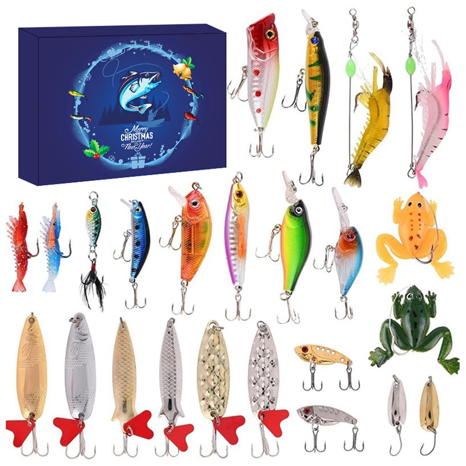 Advent Calendar Fishing Christmas Countdown - Advent Calendar 2024 ...