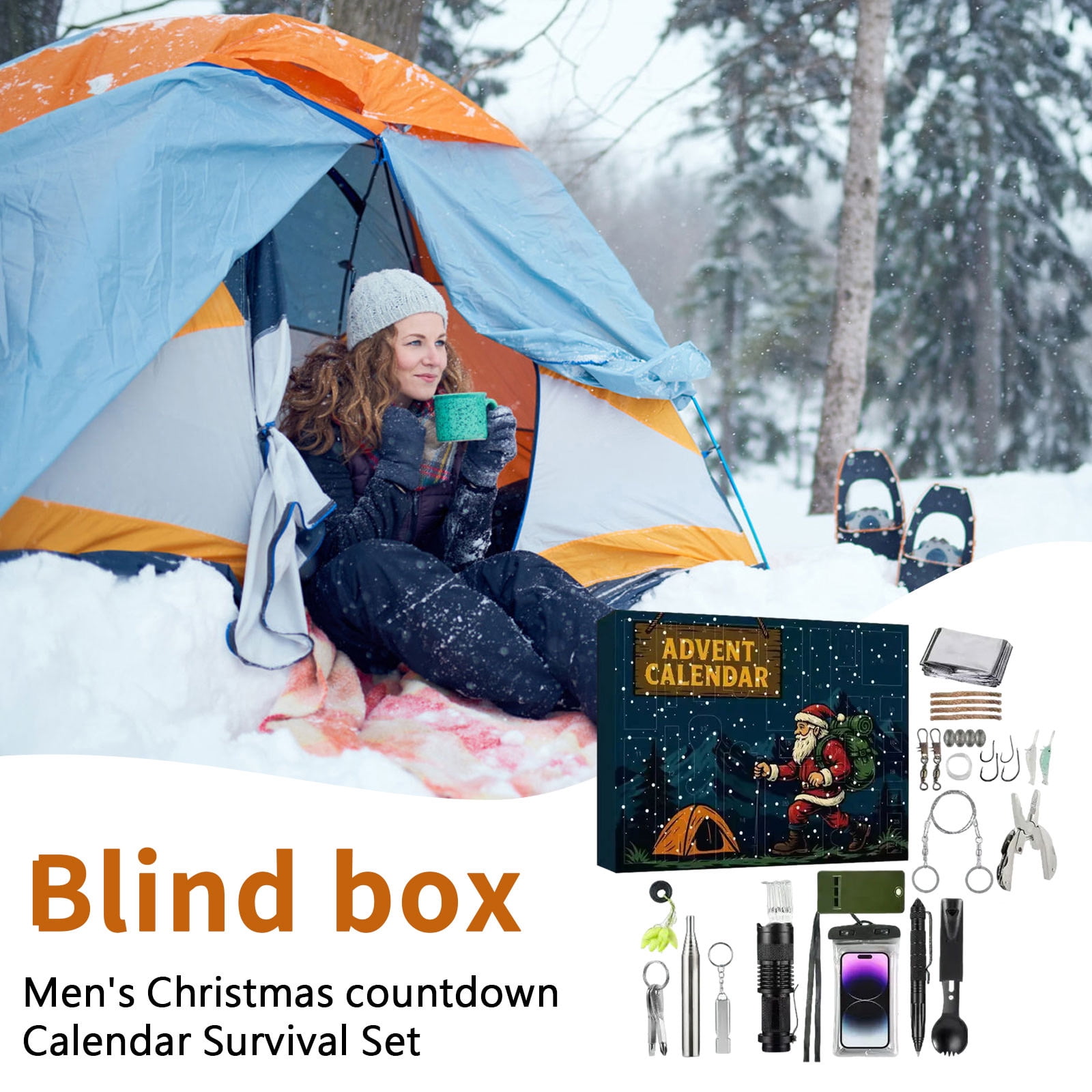 Advent Calendar Kits For Men - 24 Days Christmas Countdown Calendar ...