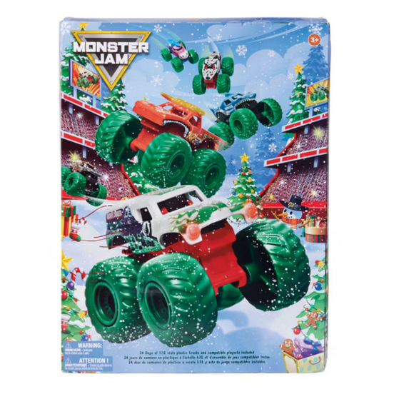 Advent Calendar - Monster Jam Mini Trucks - Walmart.com