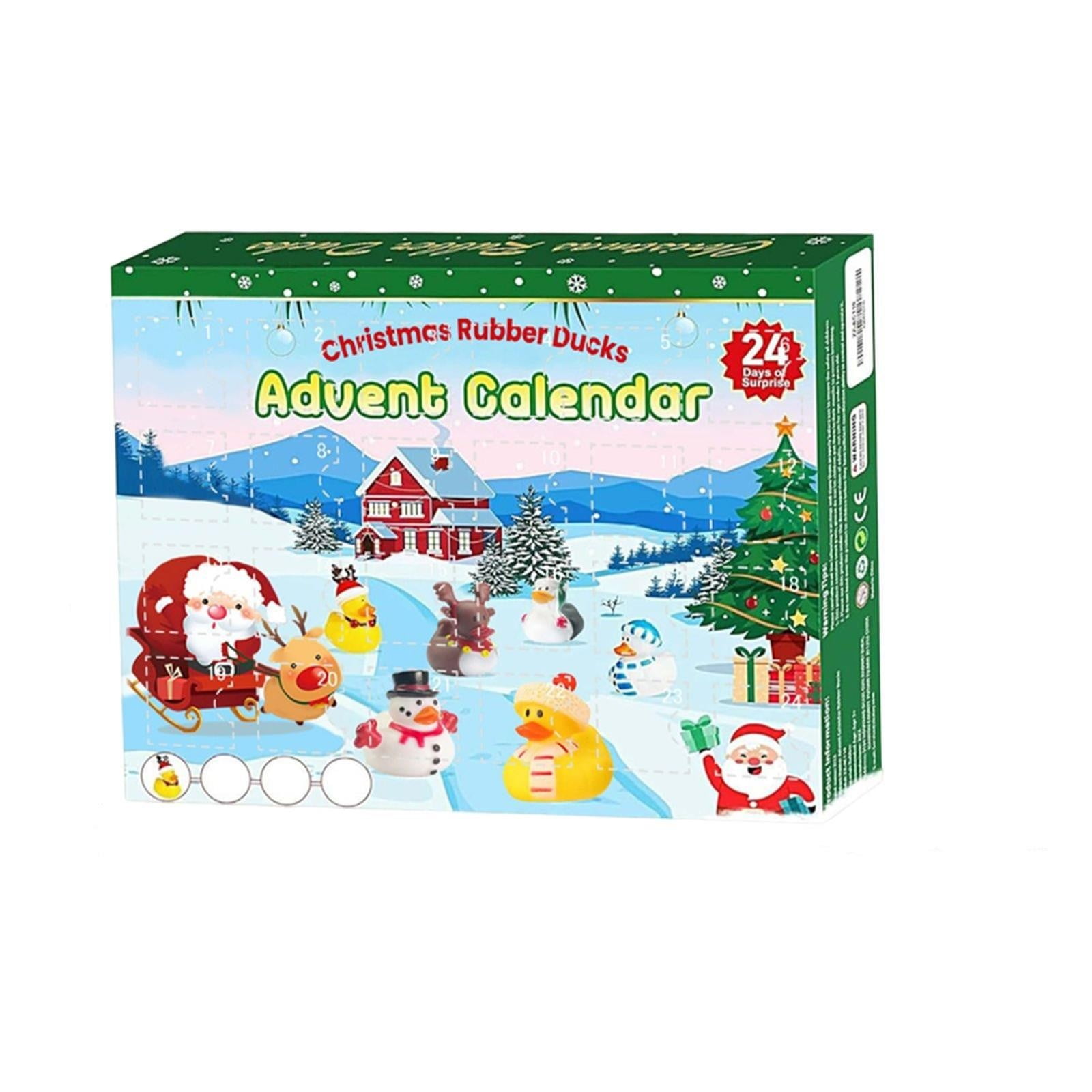 Advent Calendar Rubber Advent Calendar 2025 24 Days Countdown With ...
