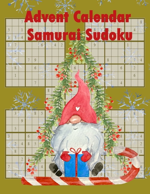 Advent Calendar Samurai Sudoku: 24 Puzzles To Clean Out The Cobwebs On ...