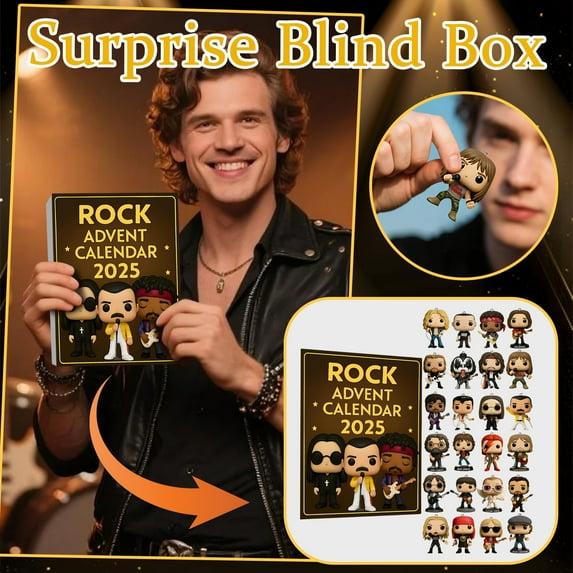 Advent Calendar for Girls Rock-Advent Calendar 2025 A Christmas Advent ...