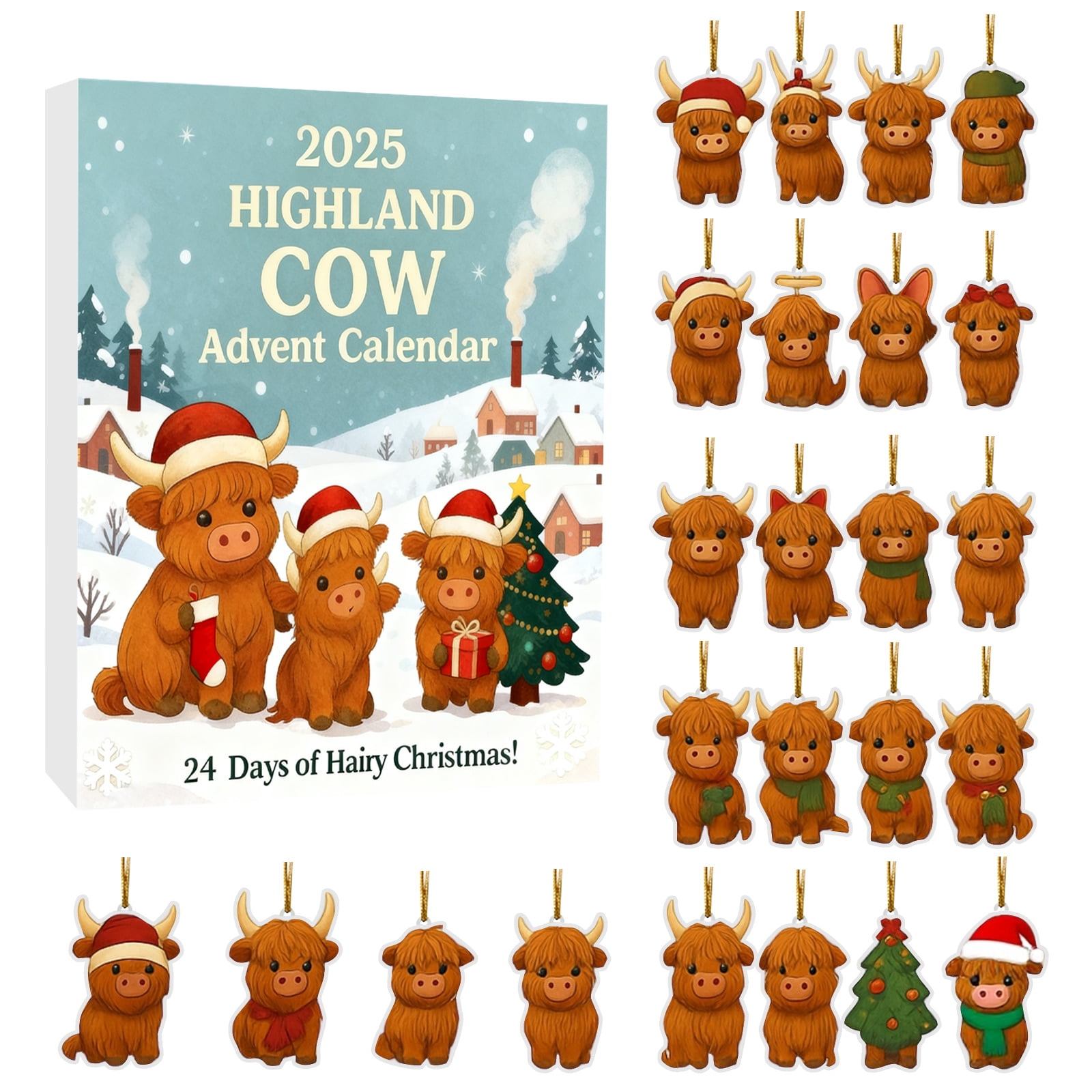 Advent Calendars,Countdown Calendar with Surprise Toys, Collectible ...
