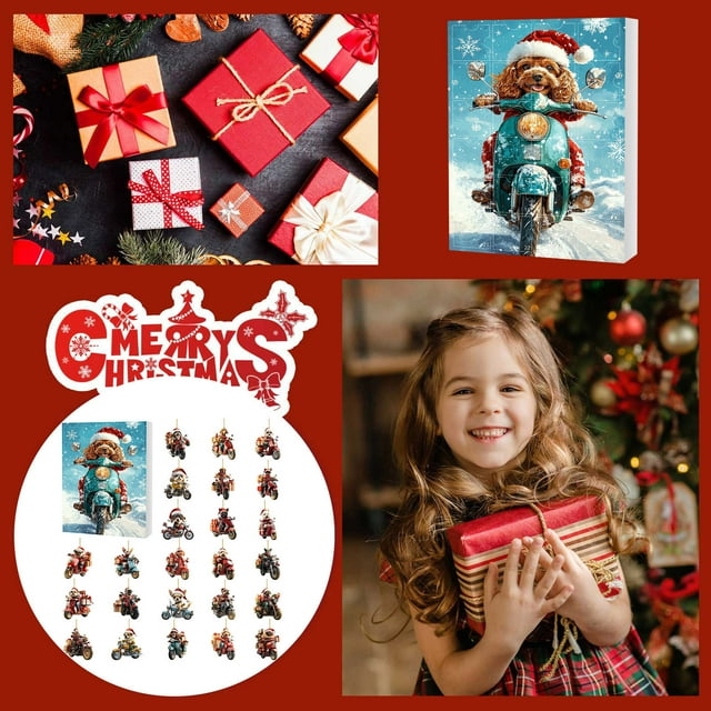 Countdown Sets Advent Calendar 2025 Collectible Funny Pendant for 24 ...