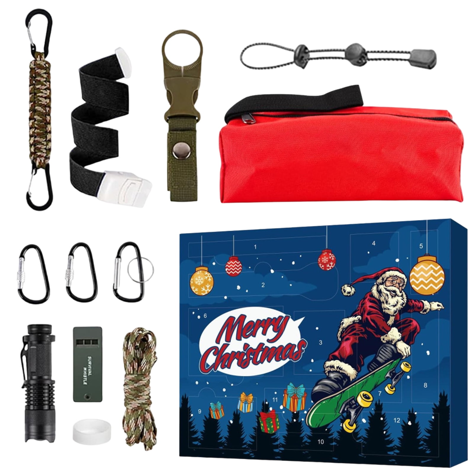 Advent Countdown Survival Equipments | Count Down to Christmas Survival ...
