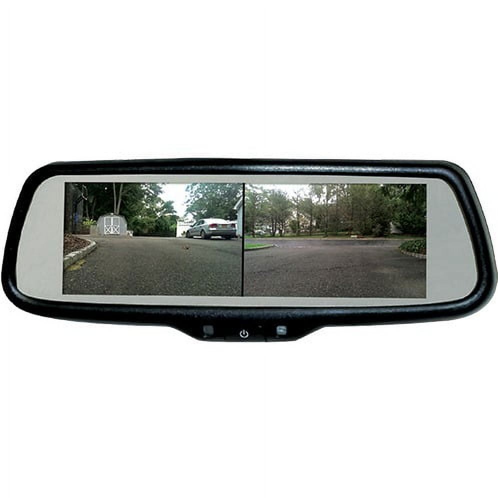 Advent RVM740 7.3" Widescreen Backup Mirror/Monitor W/ Splitscreen And ...