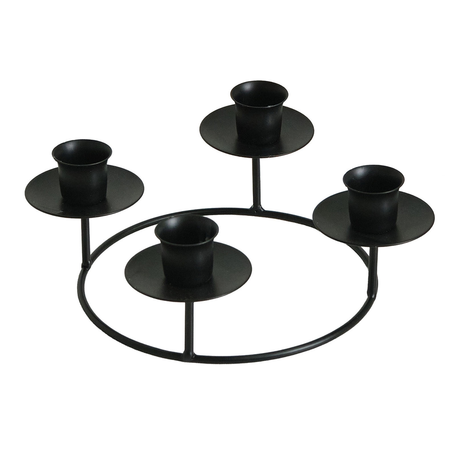 Advent Wreath Candle Holder Round Advent Candle Holders For 5 Candles ...