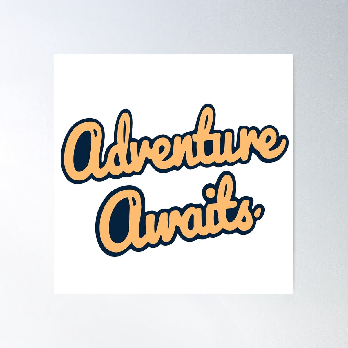 Adventure Awaits – A Bold Design For Explorers Poster Wall Art, Modern ...
