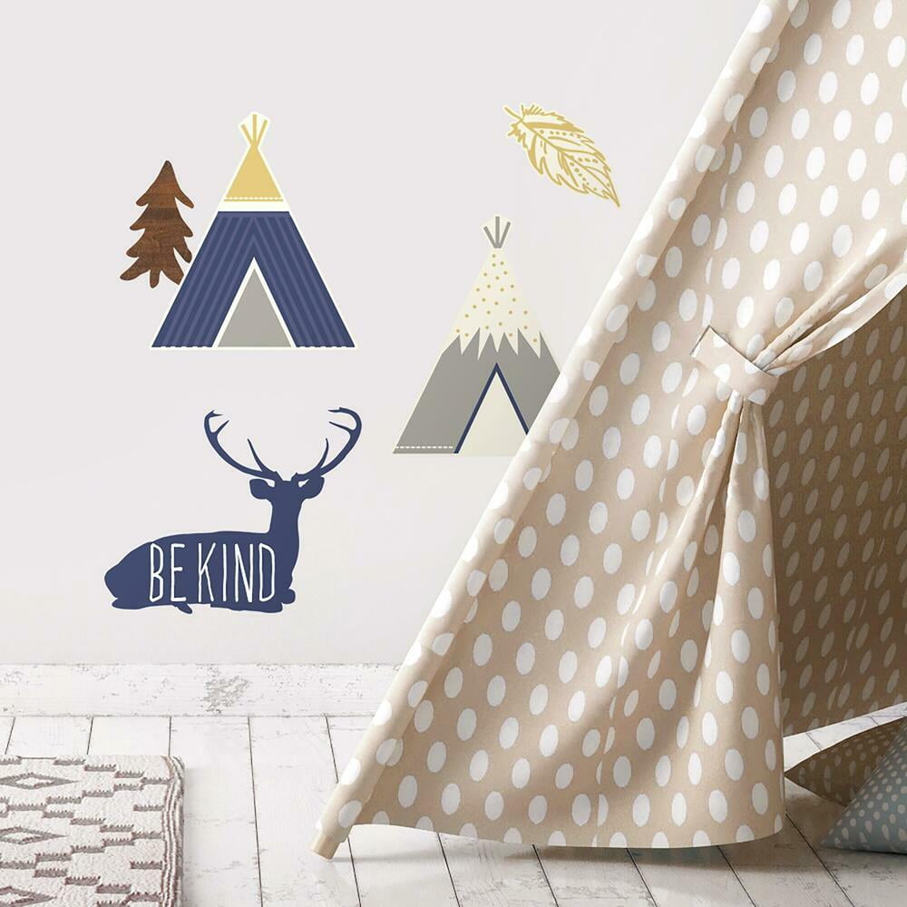 Adventure Awaits Animal Wall Decals - Walmart.com