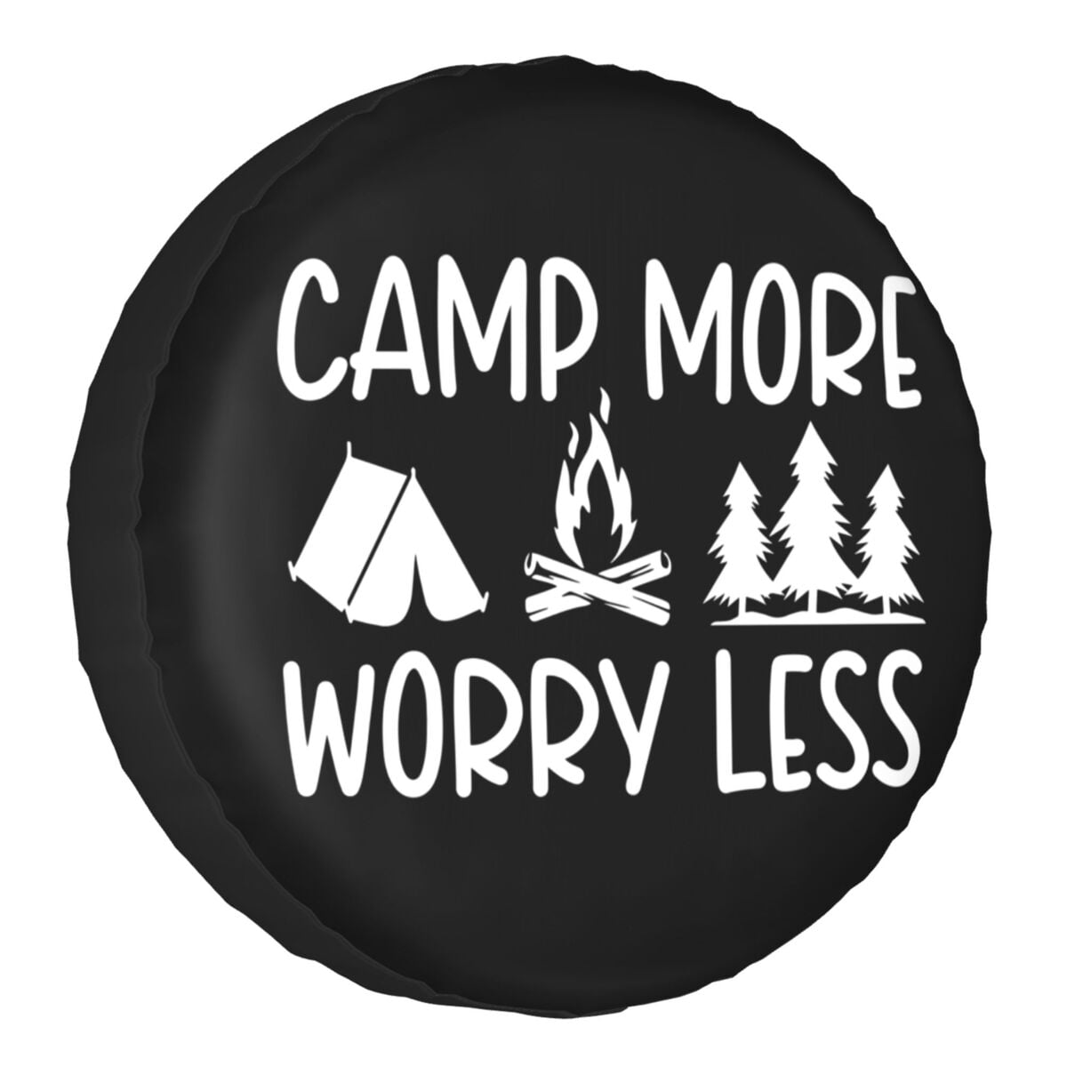 Adventure Awaits Camping Life Spare Wheel Cover for Hummer 4WD Trailer ...