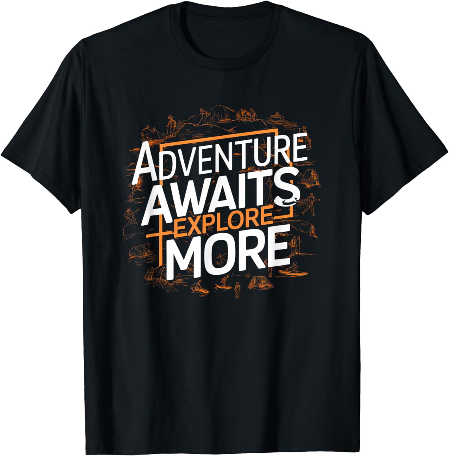 Adventure Awaits Explore More T-Shirt - Walmart.com