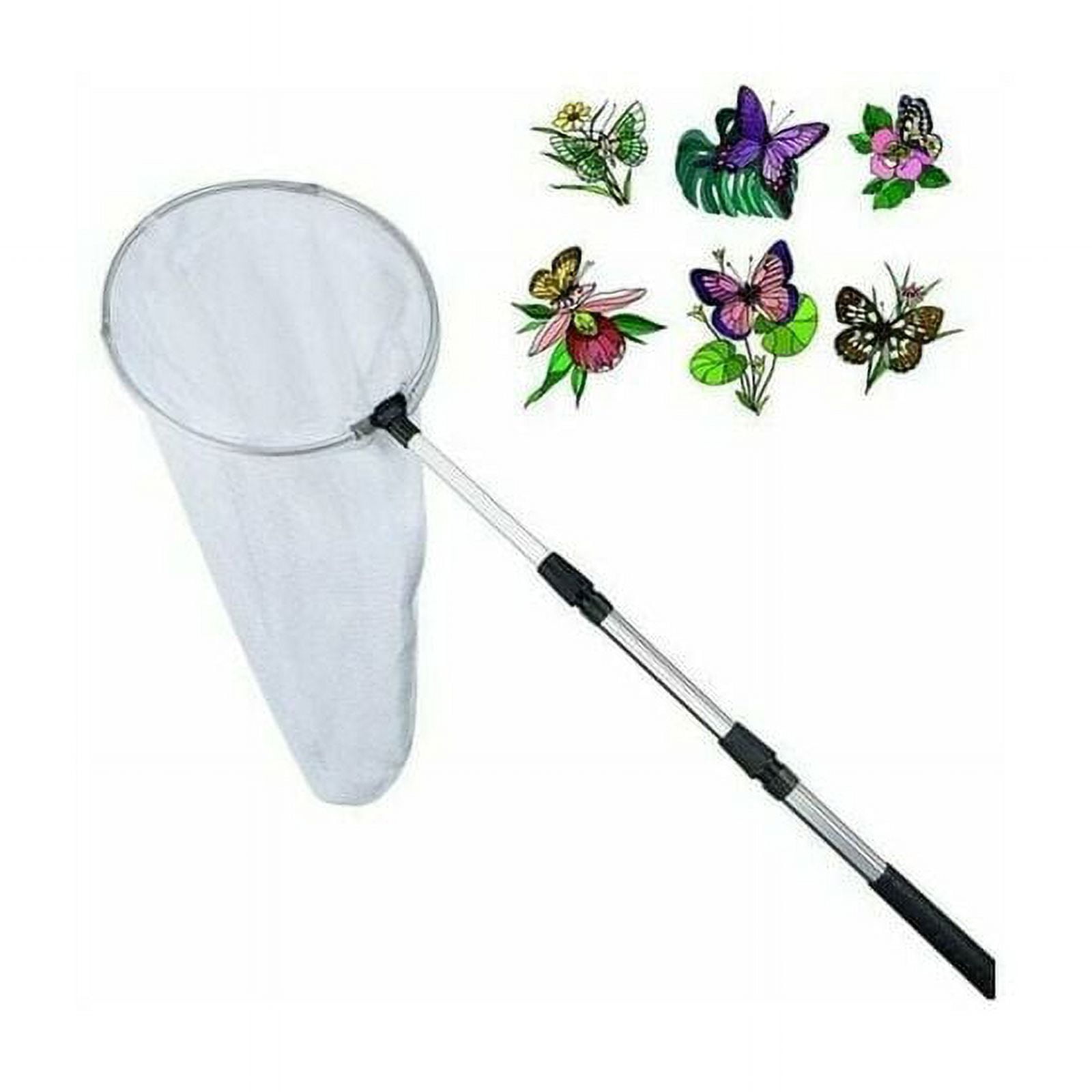 Adventure Awaits: Family Set of Extendable Fishing, Insect Toy Nets for ...