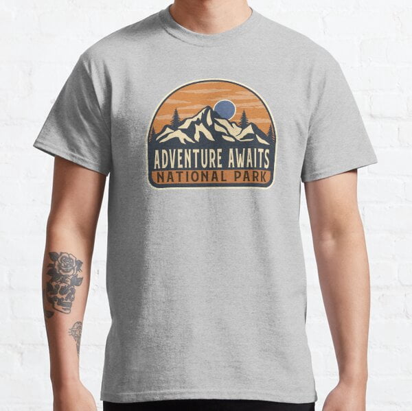 Adventure Awaits National Park Classic T-shirt - Walmart.com