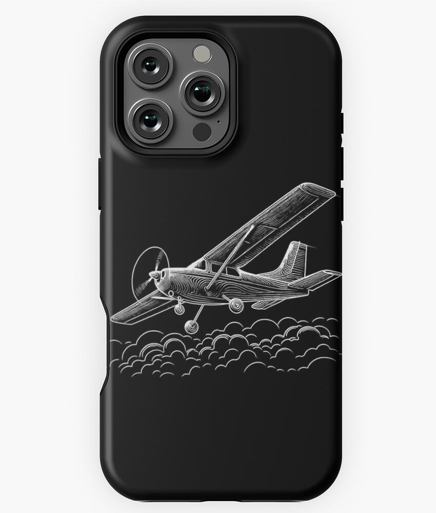 Adventure Awaits Propeller Plane N1273 Phone Case for iPhone 17 16 15 ...