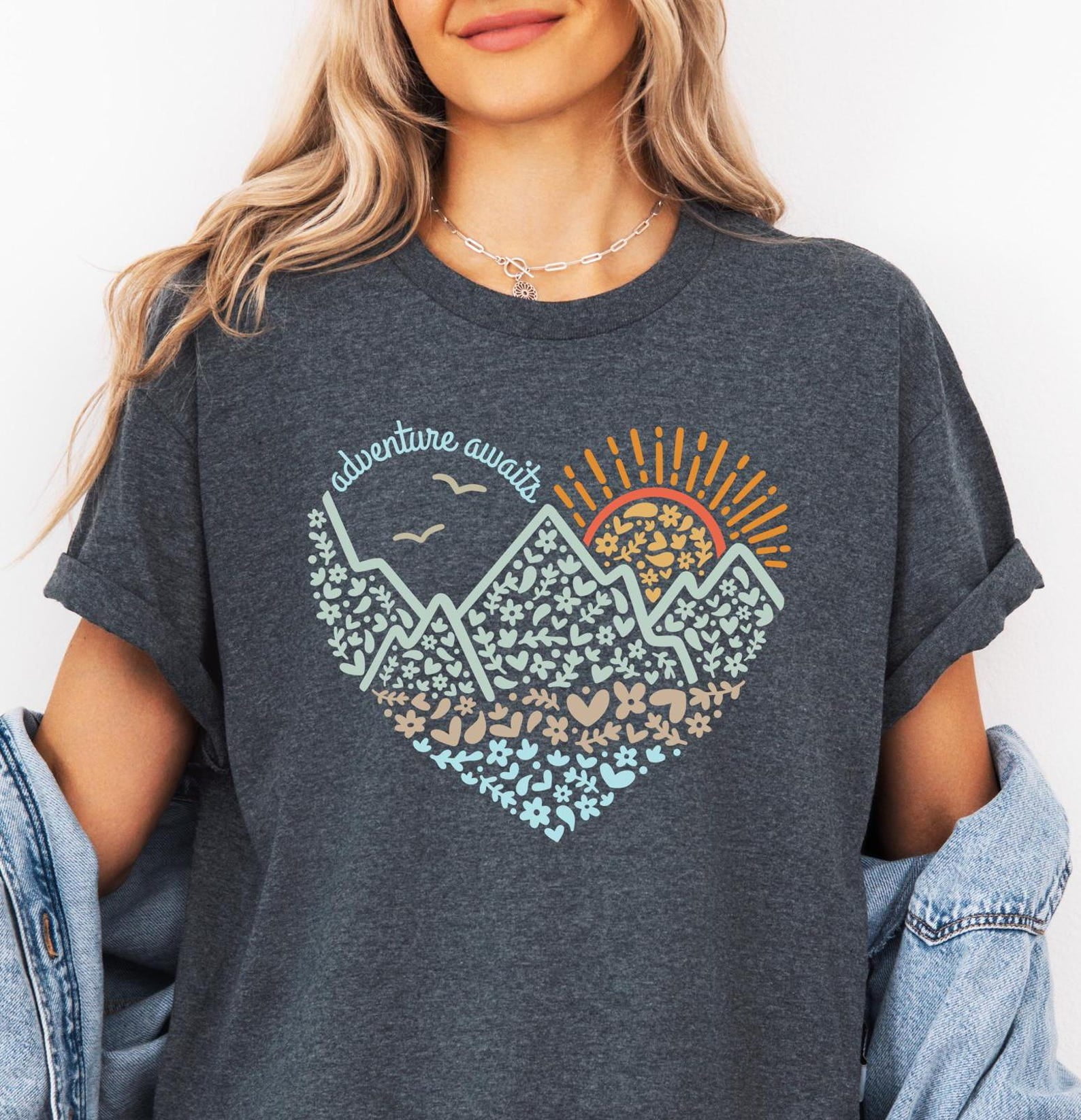 Adventure Awaits Shirt, Camping Shirt, Wanderlust Explore More Tee ...