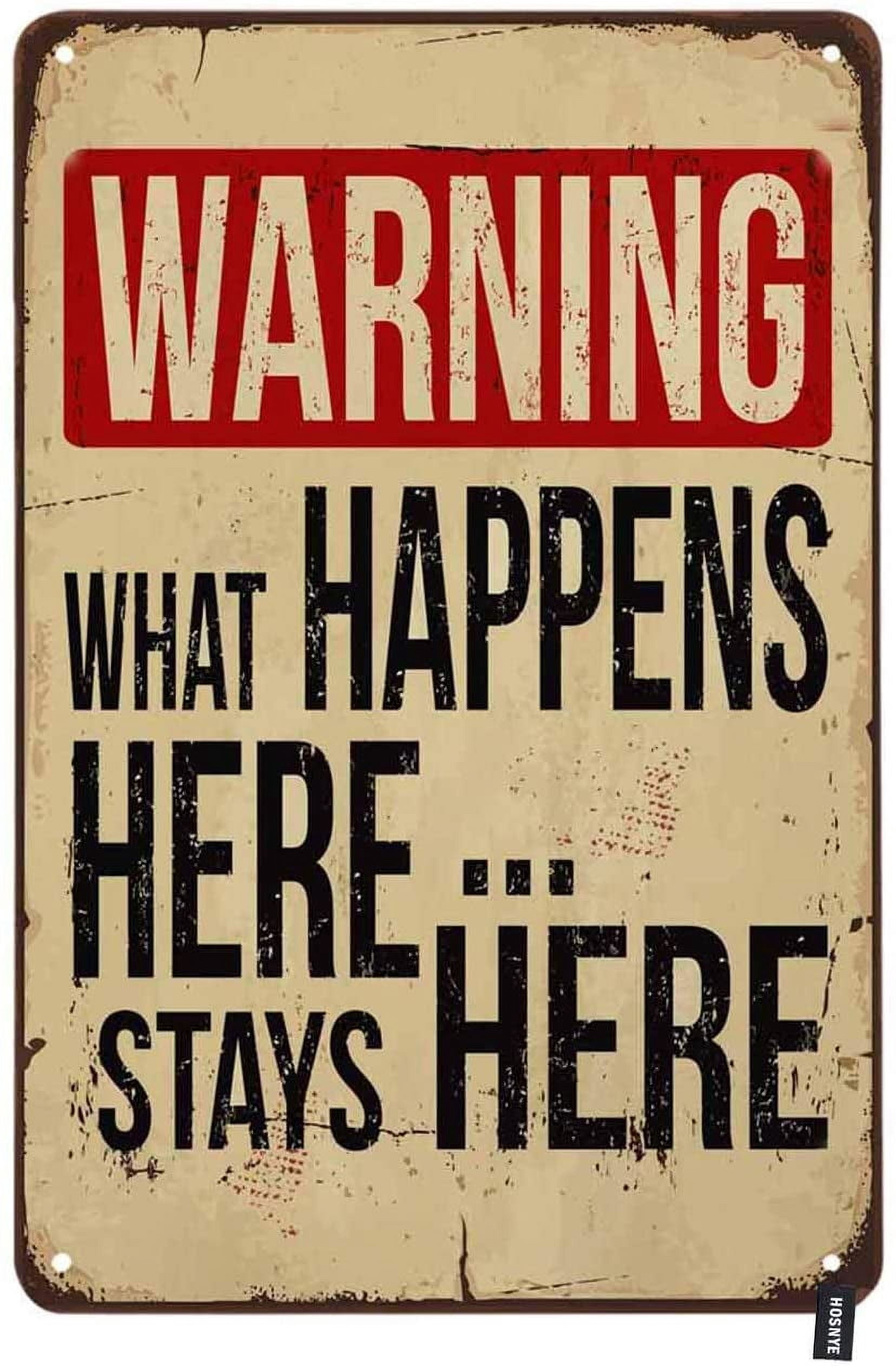 Adventure Awaits Tin Sign Poster with Canoe Boat on Forest and ...