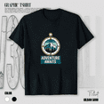 Adventure Awaits Vintage Mountain Compass Graphic Design Unisex T-Shirt ...