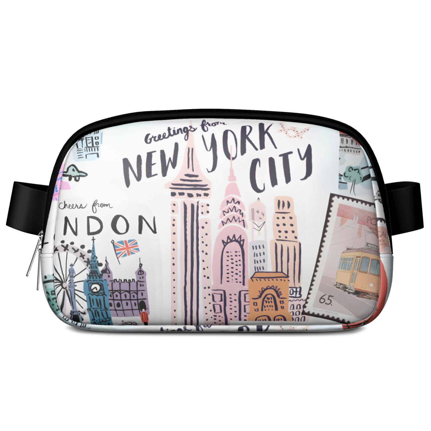 Adventure Awaits Waist Pack – Waterproof Fanny Pack with Journey-Ready ...