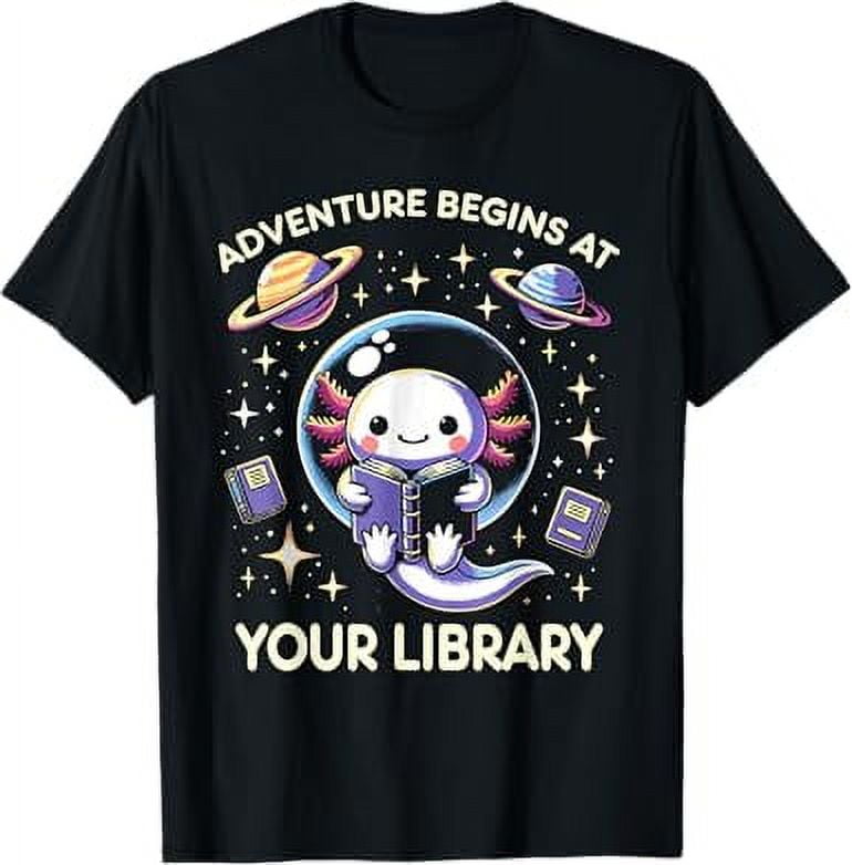 Adventure Begins At Your Library Summer Reading Program 2024 T-Shirt ...
