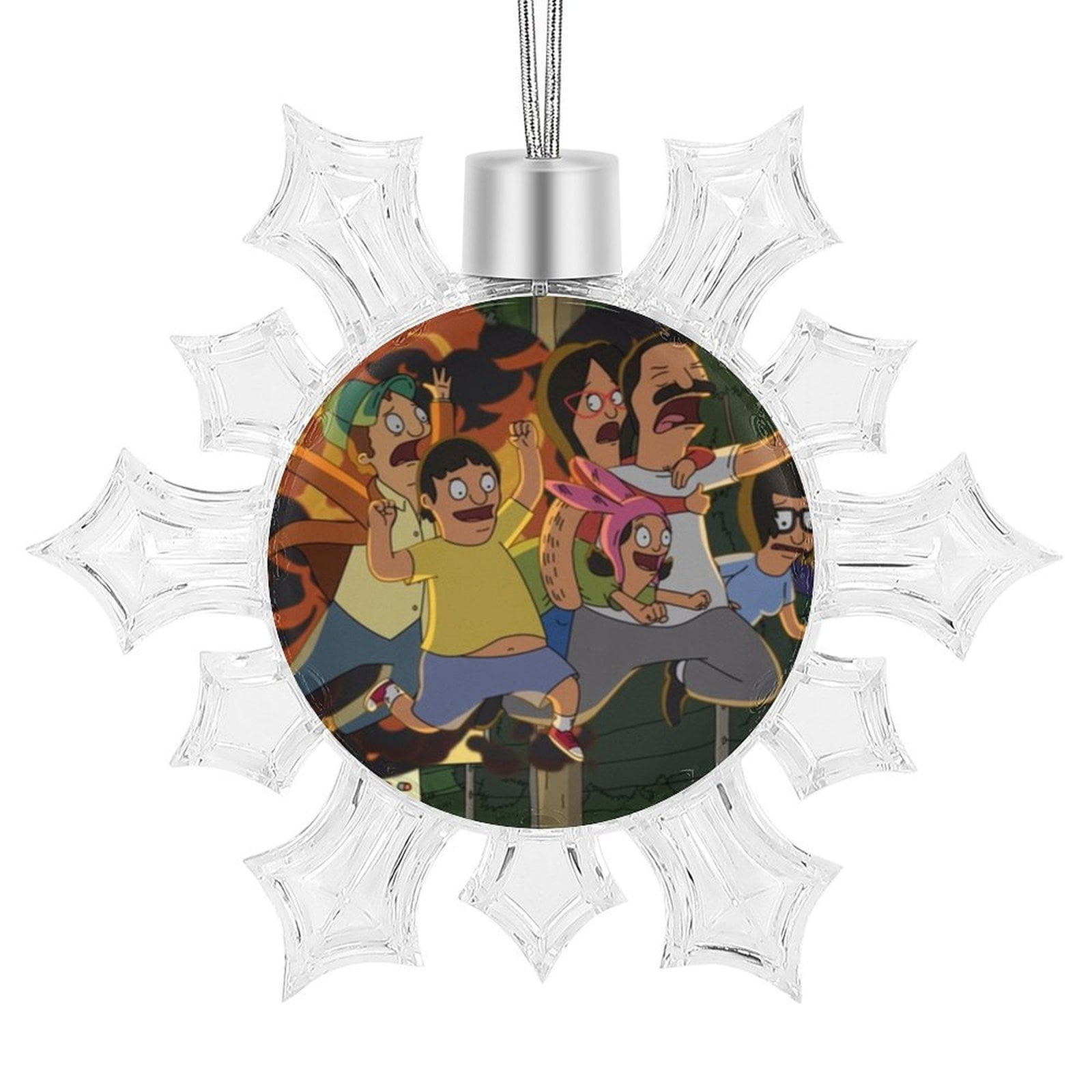 Adventure Bob's Burgers Snowflake Shaped Christmas Decorative Pendant ...
