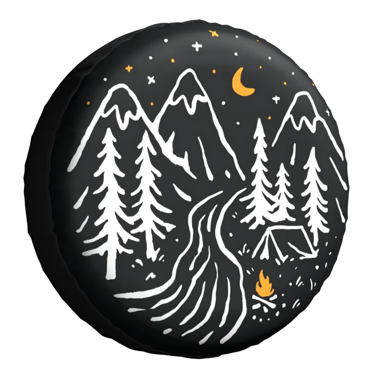 Adventure Camper Travel Spare Wheel Tire Cover Case Bag Pouch for ...