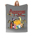 Adventure Cartoon Blankets Time Lightweight Throw Blanket Soft Fleece ...