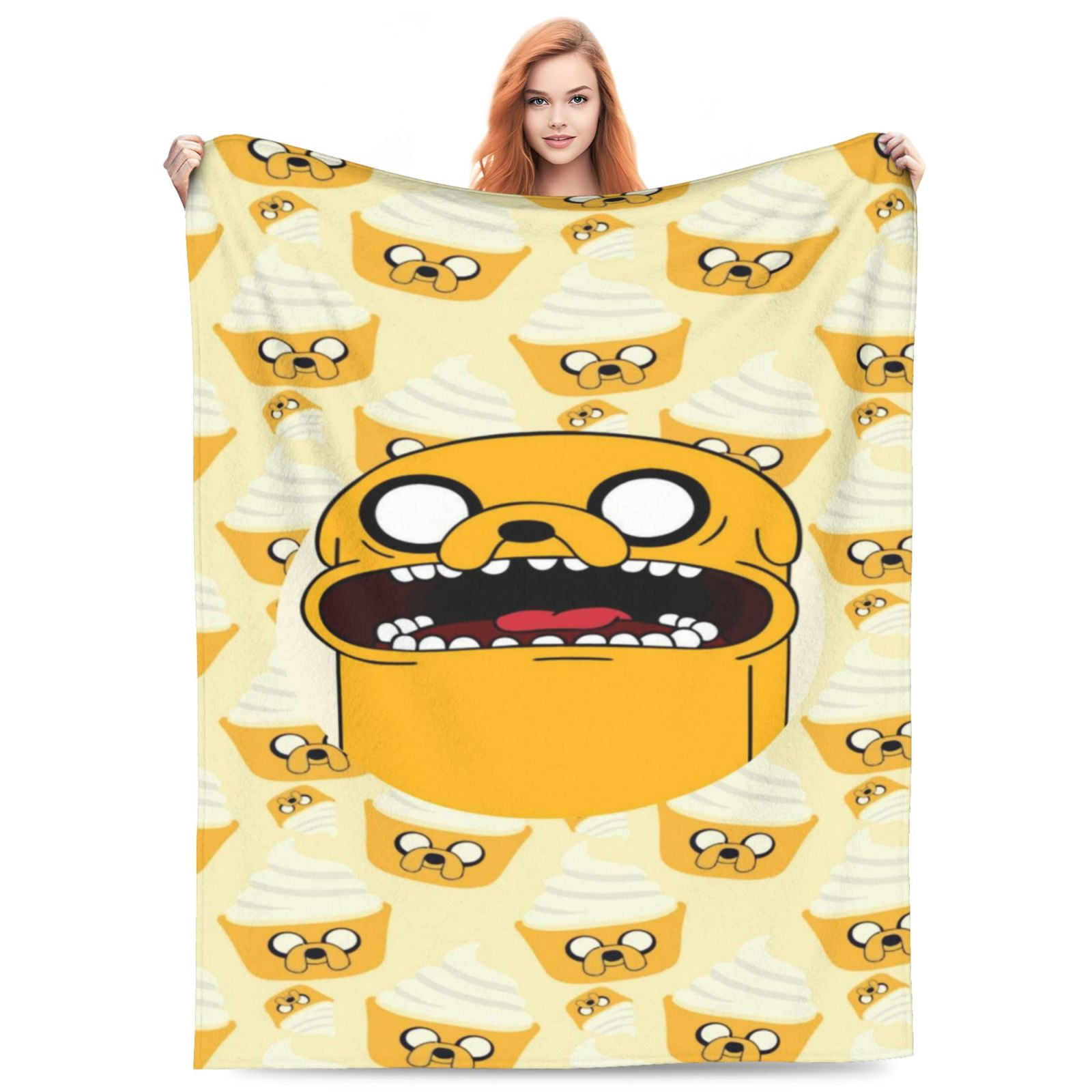 Adventure Cartoon Blankets Time Lightweight Throw Blanket Soft Fleece ...
