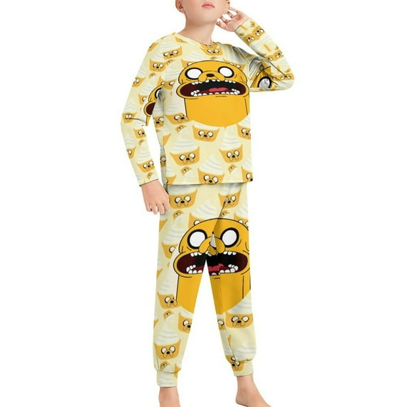 Adventure Cartoon Time Costumes T Shirt Set Crewneck Tee Shirt Pants ...